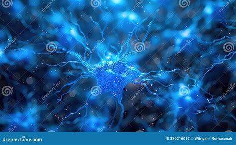 Neuron Cell Structure Stock Illustration Illustration Of Medical 330216017