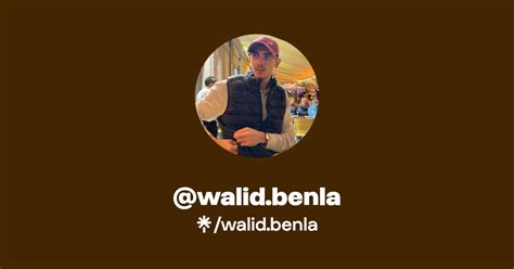 Walid Benla Instagram Tiktok Linktree