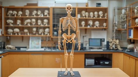 Free Human Skeleton Display Image Skeleton Model Laboratory