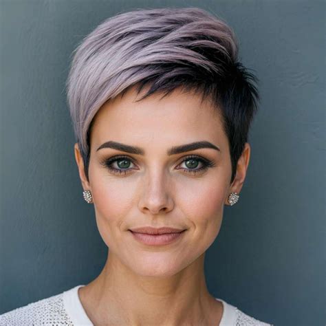 Elegant Lavender Pixie Cuts That Command Attention Likeeed