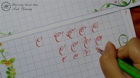 Hướng Dẫn Viết Chữ Hoa Sáng Tạo Từ A đến Z