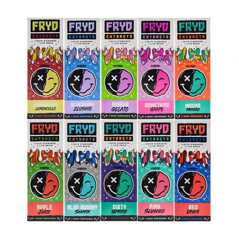 Custom Fryd Extracts Disposable 2 Gram Fryd 2g Disposable Newest