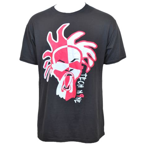Tech N9ne Cartoon Head Duo Tone T Shirt