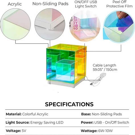 Led Plastic Infinity Cube Lamp At ₹ 650piece In Surat Id 2855404347173