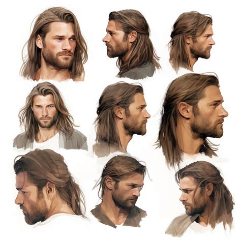 Elegant Hairstyles For Men With Long Hair Stylish And Confident Looks