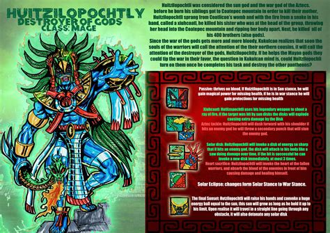 Aztec God Of War Huitzilopochtli