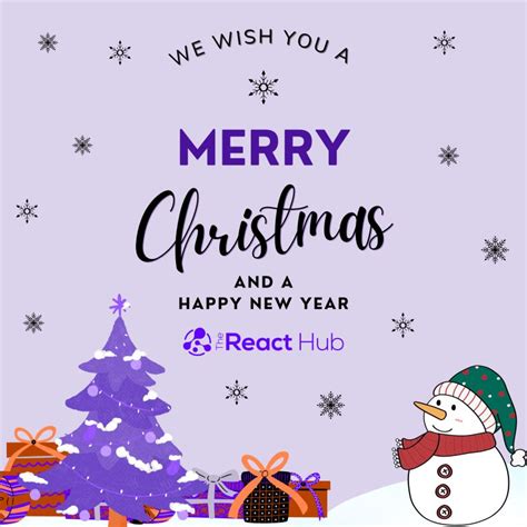 The React Hub On Linkedin Reacthub Merrychristmas Newyearnewtech Reactdevelopers