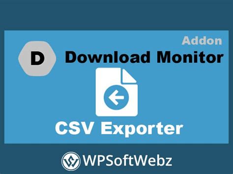 Download Monitor Csv Exporter Extension Latest Version