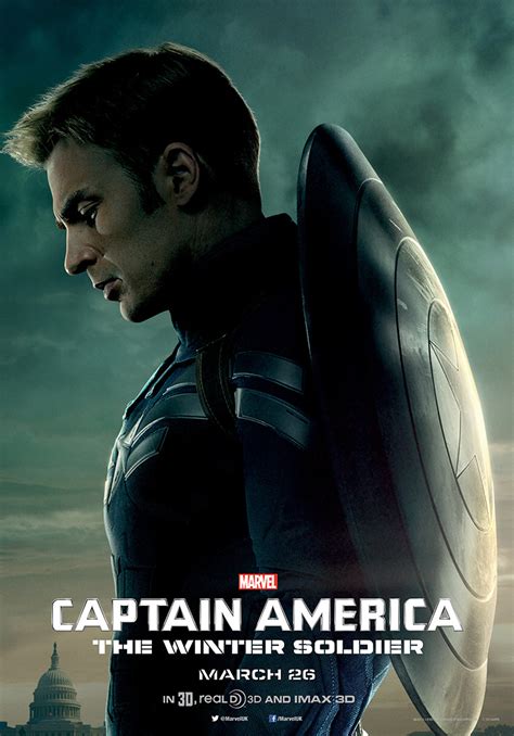 Captain America Winter Soldier Poster Reel Life With Jane