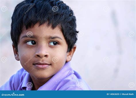 Netter Indischer Junge Stockbild Bild Von Asiatisch 14063655