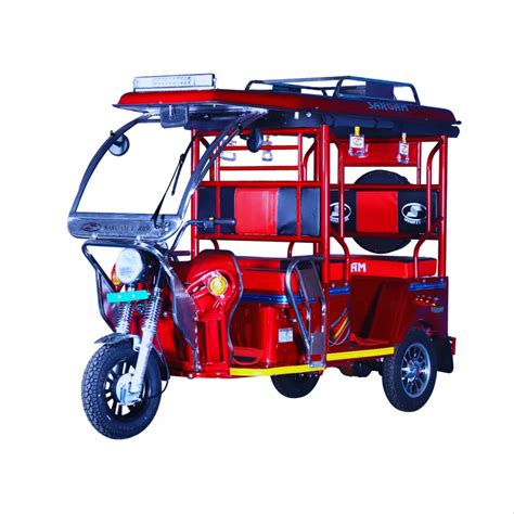 Sargam E Ride Ss Model Red E Rickshaw At ₹ 145000 Muzaffarnagar Id 2852827675530