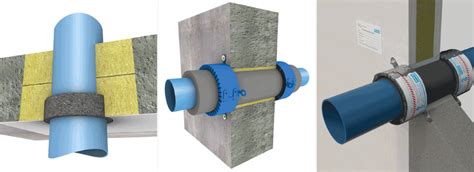 Pipe Penetration Seals Insulation Hanging Wall Thickness And Pipe