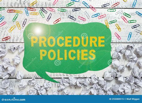 Text Showing Inspiration Procedure Policiessteps To Guiding Principles Rules And Regulations