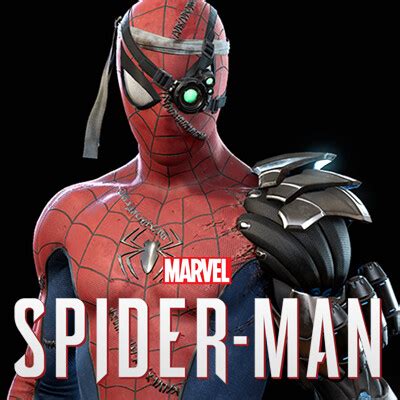 Artstation Marvels Spider Man Cyborg Suit
