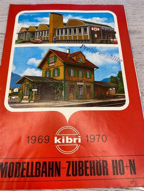 Kibri Katalog 19691970 Gebraucht In Lupsingen Für Chf 19 Nur
