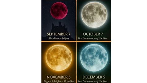 Skywatchers To Witness 2025s Brightest ‘supermoon This November