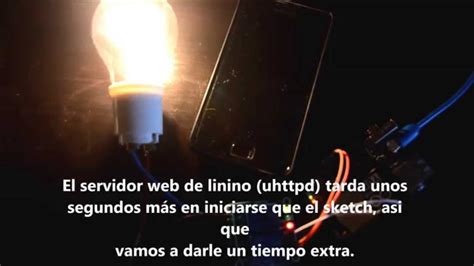 Controlar led por wifi con smartphone usando aplicación Android y Arduino Yún Software