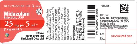 Midazolam Midazolam Hydrochloride Injection Solution