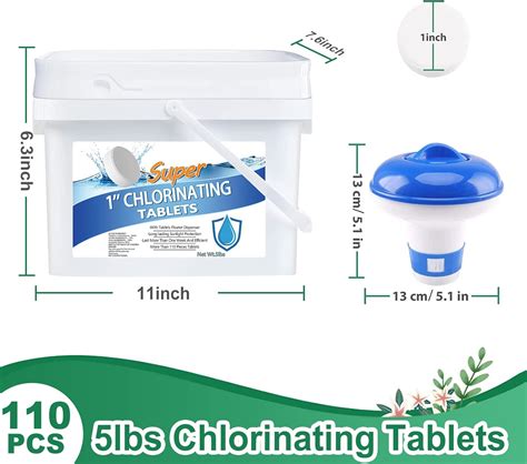 Buy 5lb Chlorinating Tablets 1 Inch Pool Chlorine Tablets 5 Lb
