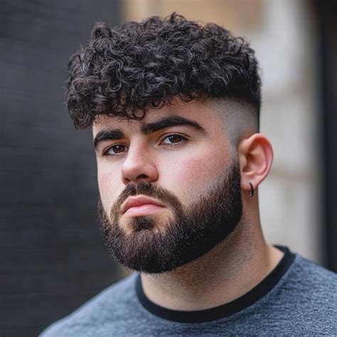 41 Men Hairstyles Curly With Beard