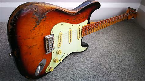 Vtt Relics Stratocaster 50s Classic 3tone Sunburst Reverb