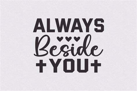 Always Beside You Gráfico Por Designhub99 · Creative Fabrica
