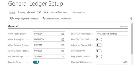 D365 Business Central Vat Date Is Not Within The Range Of Allowed Vat Dates That Nav Guy