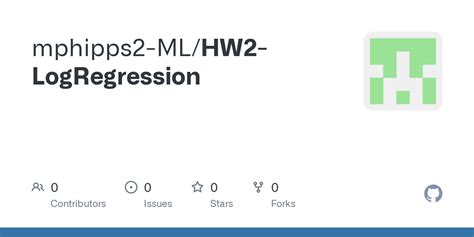 Github Mphipps2 Mlhw2 Logregression
