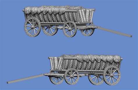 Large Farm Cart Loaded With Hayprimarysectiontracks And Troops On Line Shop