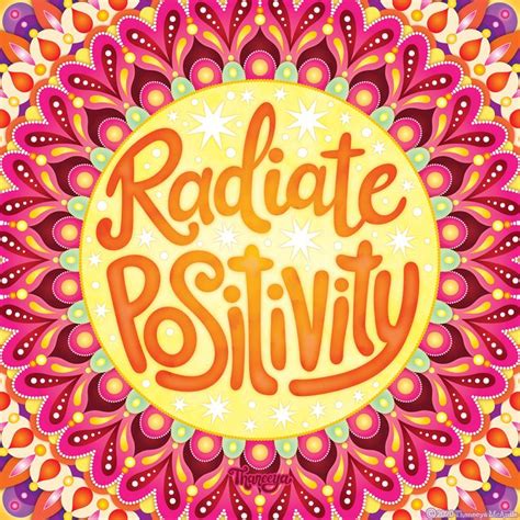 Radiate Positivity Colorful Mandala Art By Thaneeya Mcardle