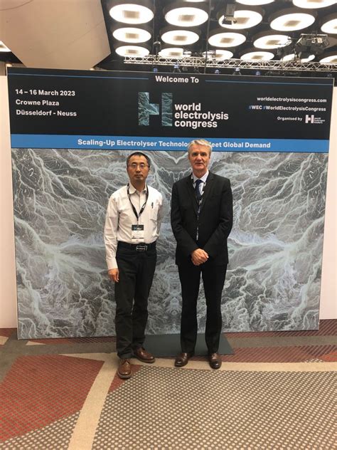 Simon Doughty On Linkedin Attending The World Electrolysis Congress In