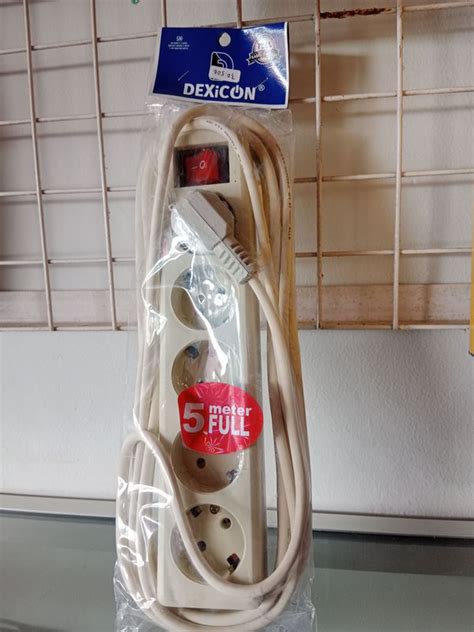 Stop Kontak Arde 5 Lubang 5m Dexicon