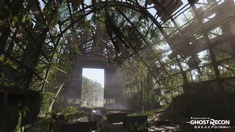 Artstation Tom Clancys Ghost Recon Breakpoint Airship Hangar