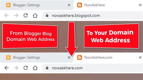 How To Add Custom Domain To Blogger Set Up A Custom Domain To Your