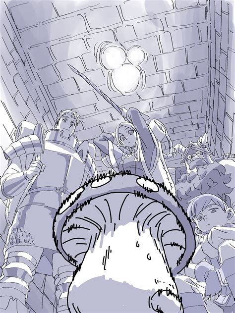 Marcille Donato Laios Thorden Chilchuck Tims And Senshi Dungeon Meshi Drawn By Theco
