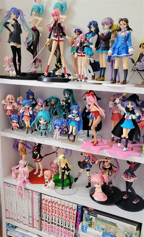 Anime Figure Collection Shelfs Display Room Inspo Idea Animecore