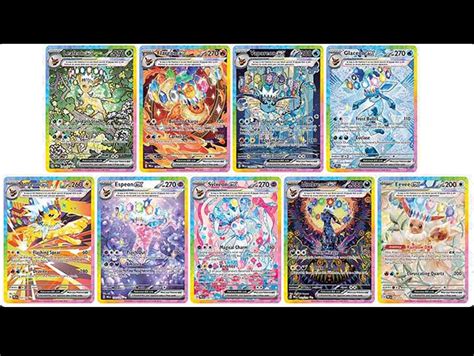 Special Illustration Rares Of All Eeveelution Ex Cards Teased From Pr