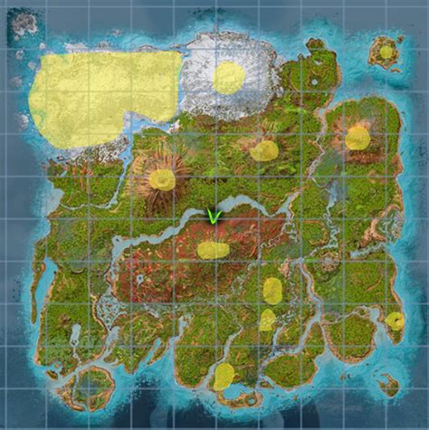 All Crystal Locations In Ark Survival Ascended