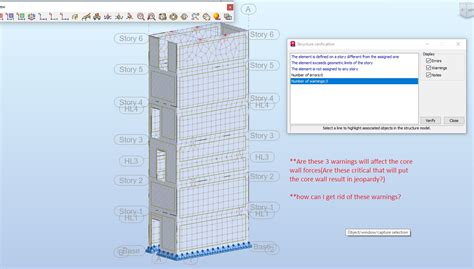 Solved Core Wall Warnings Autodesk Community