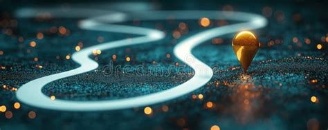 Abstract Tech Roadmap Illustration Modern Tech Upgrades Visualized As