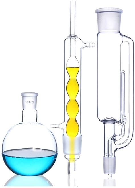 Buy Mixof Chemistry Lab Glassware Soxhlet Extraction Apparatus Set With