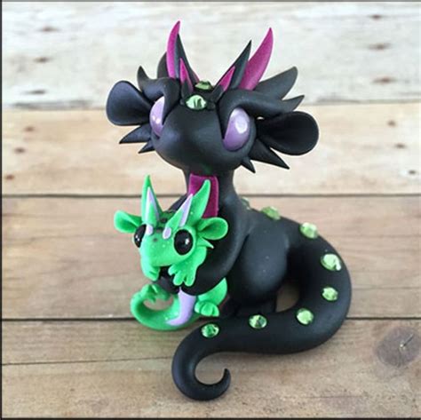 Easy Cute Clay Dragon Cute Clay Dragon Ideas Handmade Dragon