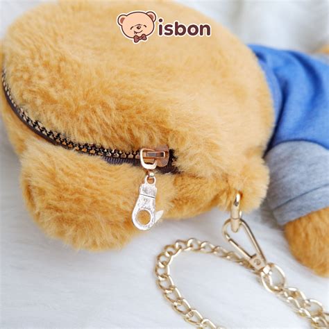 Istana Boneka Sling Bag Beruang Timmy Multifungsi With Baju Jumpsuit