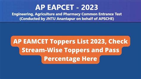 Ap Eamcet Toppers List 2023 Challa Umesh Varun Tops Engineering 89 Percent Pass In Agriculture