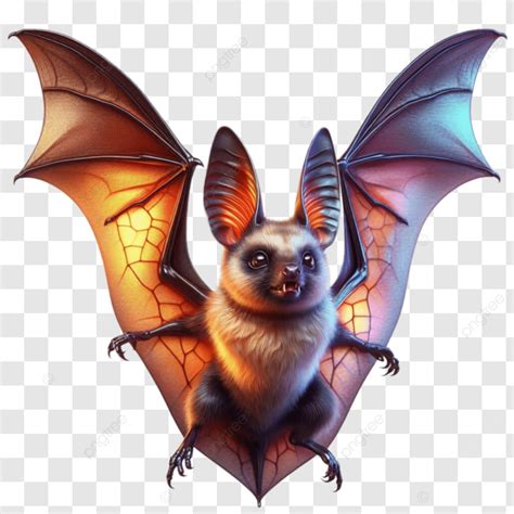 Halloween Bat Chamgadar Frontal A Flying Halloween Chamgadar Flying