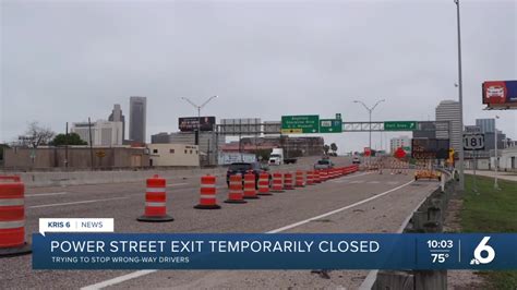 Txdot Temporarily Shuts Down Power Street Exit On Harbor Bridge
