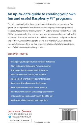 Programming The Raspberry Pi Third Edition Getting Started With