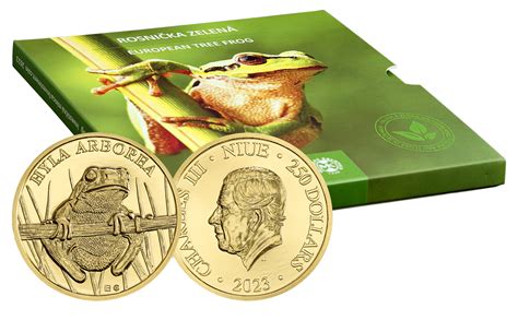 Minca Zlatá 250 Dollars Rosnička Zelená Fauna A Flóra Na Slovensku