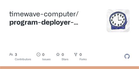 Github Timewave Computerprogram Deployer Template