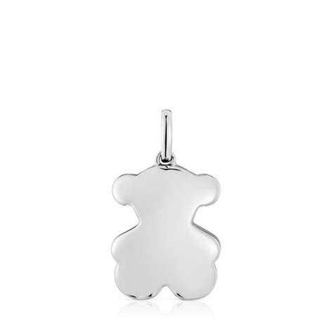 Dije Mediano De Plata Oso Bold Motif Tous